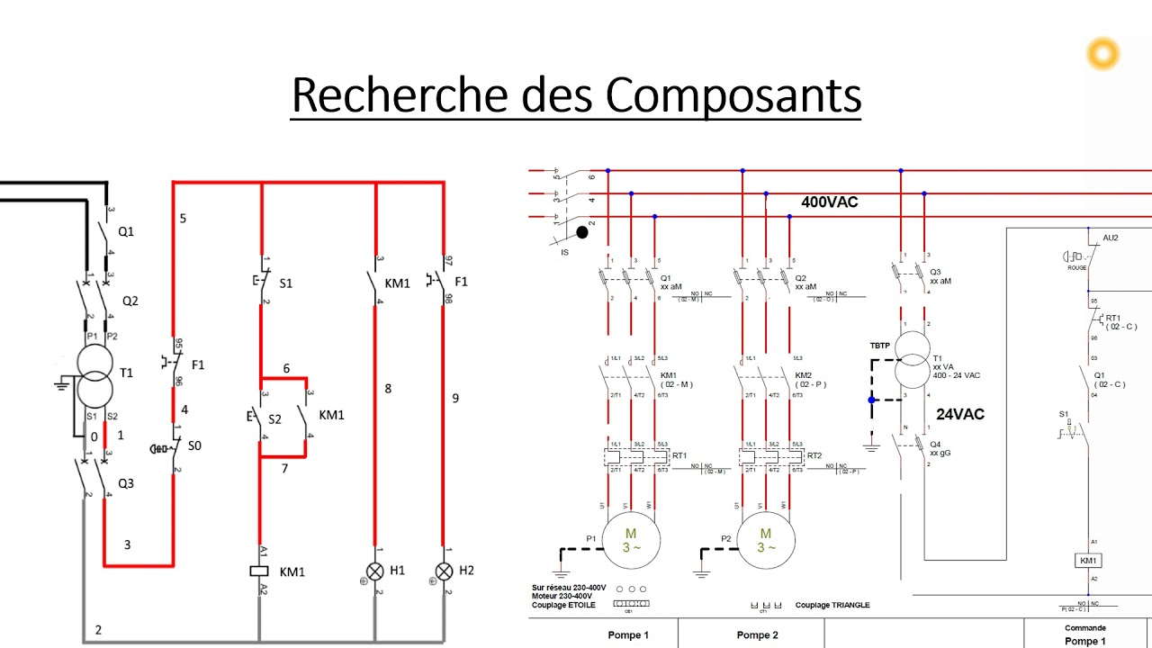 Base 5 Schémas Electricité Industrie disjoncteur, inter sectionneur ...