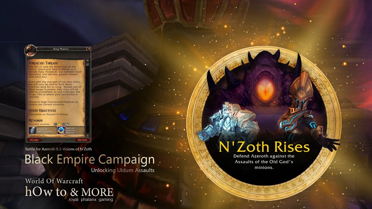 Visions of N'Zoth-Black Empire Campaign-Unlocking Uldum Assaults-Part ...