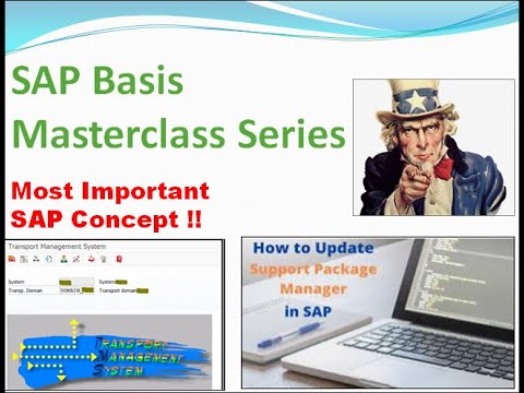 SAP Basis Masterclass 14 || SAP STMS (cont.) || SAP SPAM & SAINT || SAP ...