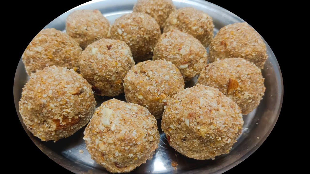 Healthy Protein Rich Peanut Sesame Ladoo Recipe - Super Healthy Palli ...