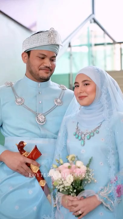 Persalinan Raja Sarina Bahiyah & Muhammad Firdaus di Majlis Bertandang ...