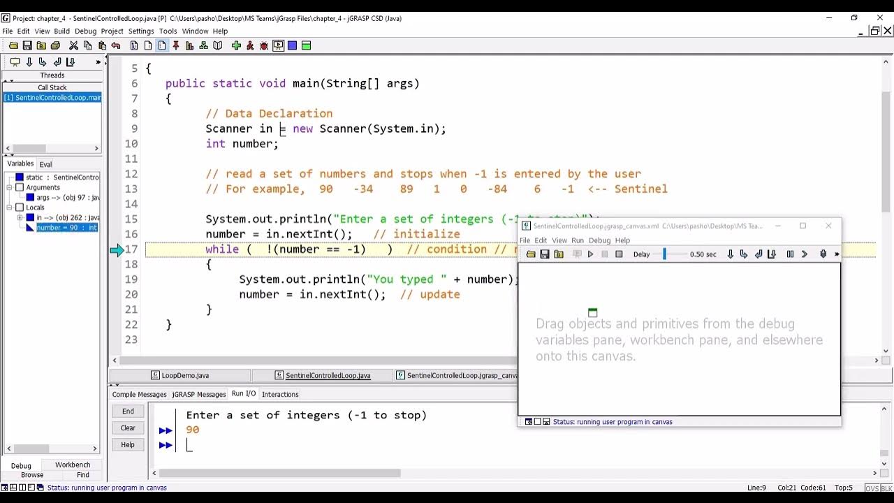Lecture 45 - Chapter 5 - Loop Cases - ITCS113 - YouTube