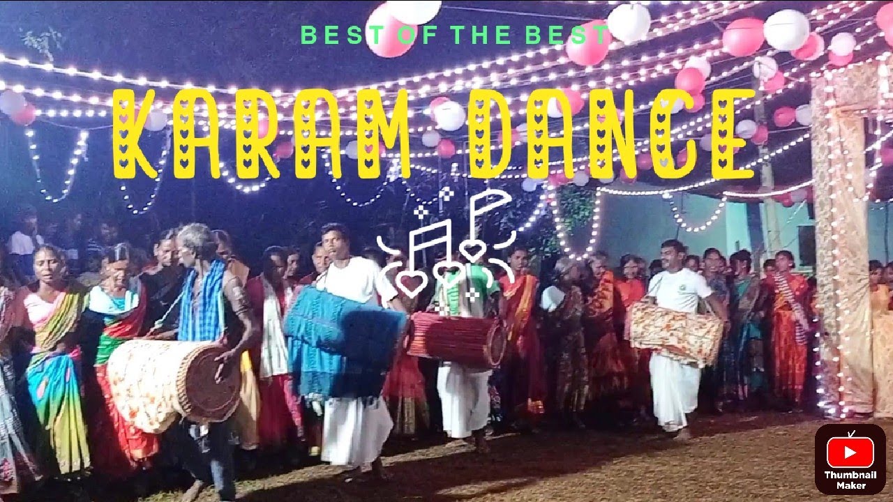Karam Dance Video| करम डांस | Traditional Oraon Karam Dance Video ...