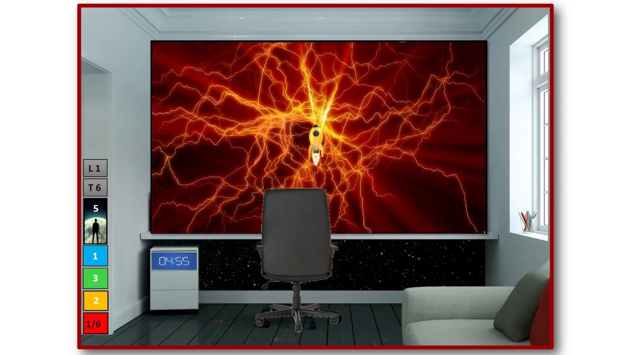 Space Office Typing Game Demo - YouTube