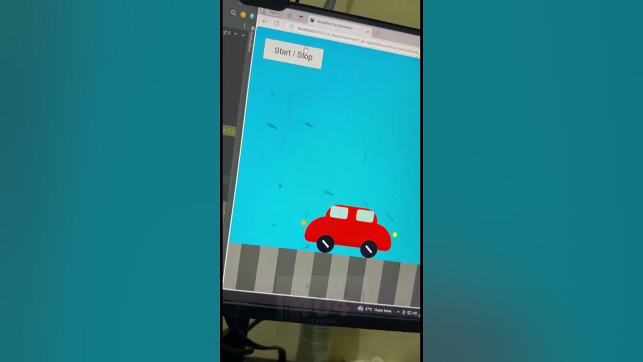 Car Running use HTML + CSS +JS #shorts #car #running #html #js #css #programmertersesat - YouTube