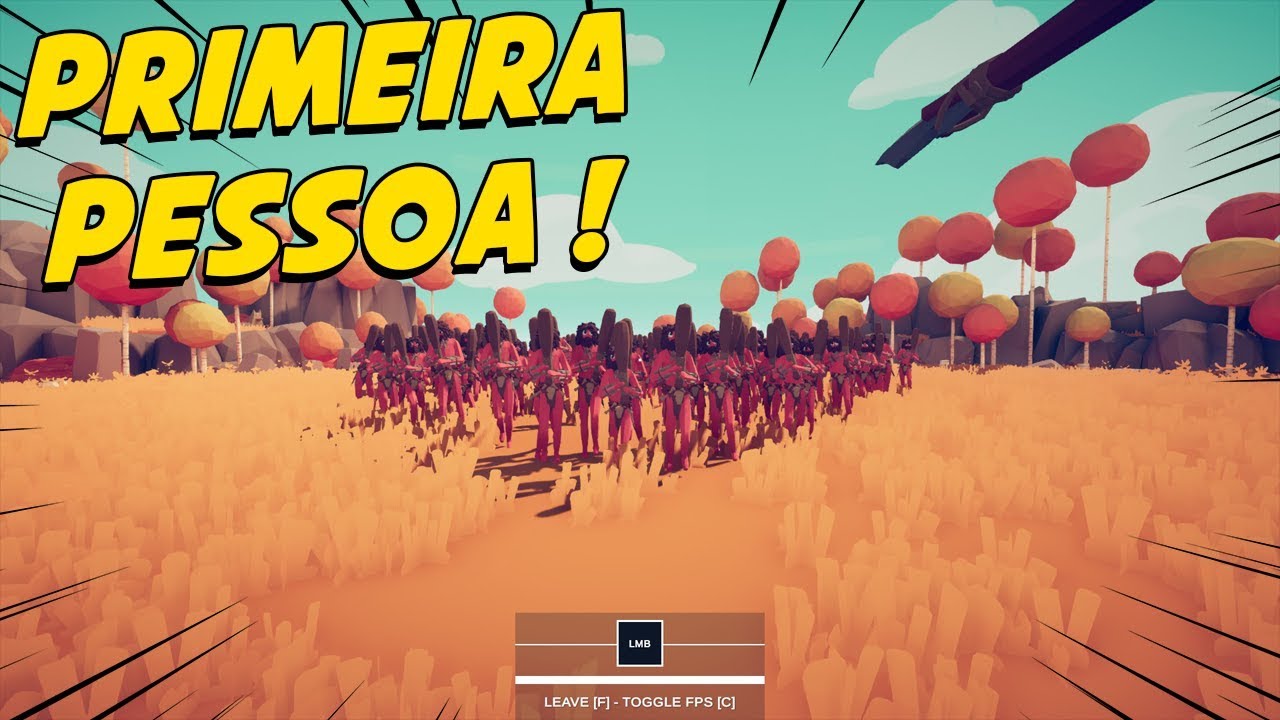 NOVO MODO EM PRIMEIRA PESSOA - Totally Accurate Battle Simulator TABS ...