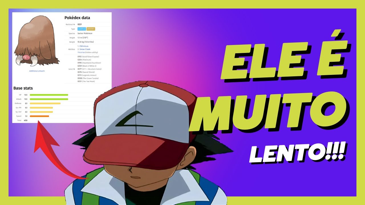 Guia definitivo sobre BASE STATS nos games Pokémon - YouTube