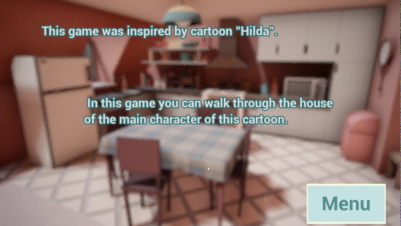 Hilda's house in 3D in little game - YouTube