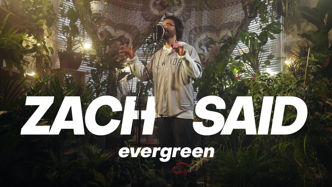 Zach Said - Blessings | evergreen live - YouTube