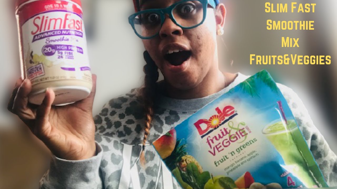 Slim Fast Smoothie Mix Trial 1 - YouTube
