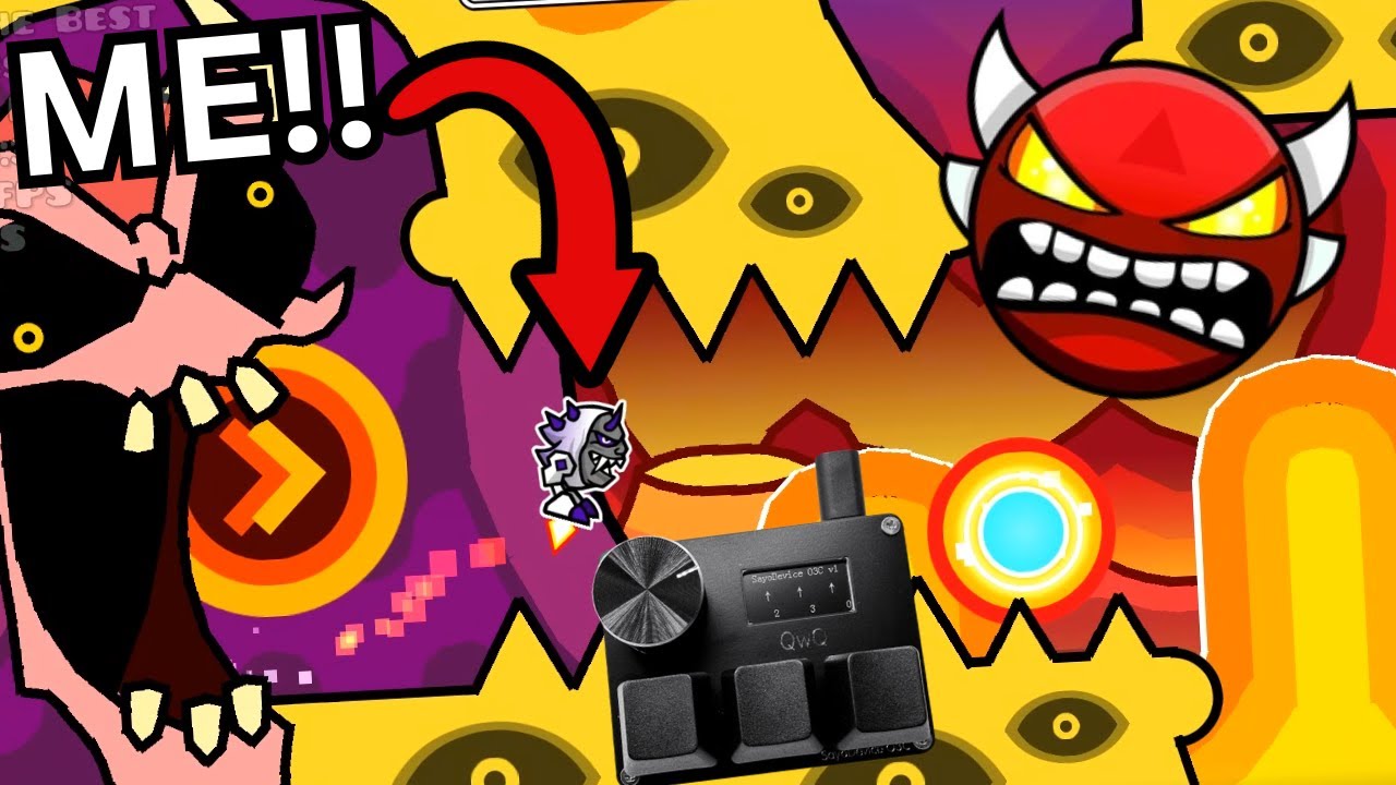 [GEOMETRY DASH] Magma Bound - 100% Completion - Sayo Device (With ...