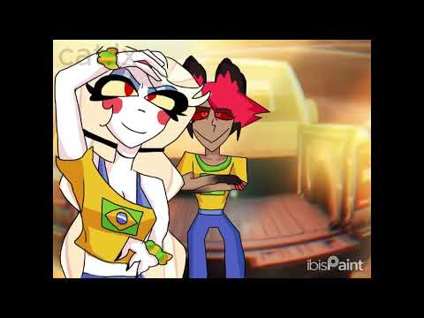 COME TO BRAZIL MEME BUT ITS CHARLASTOR HAZBIN HOTEL ANIMATION