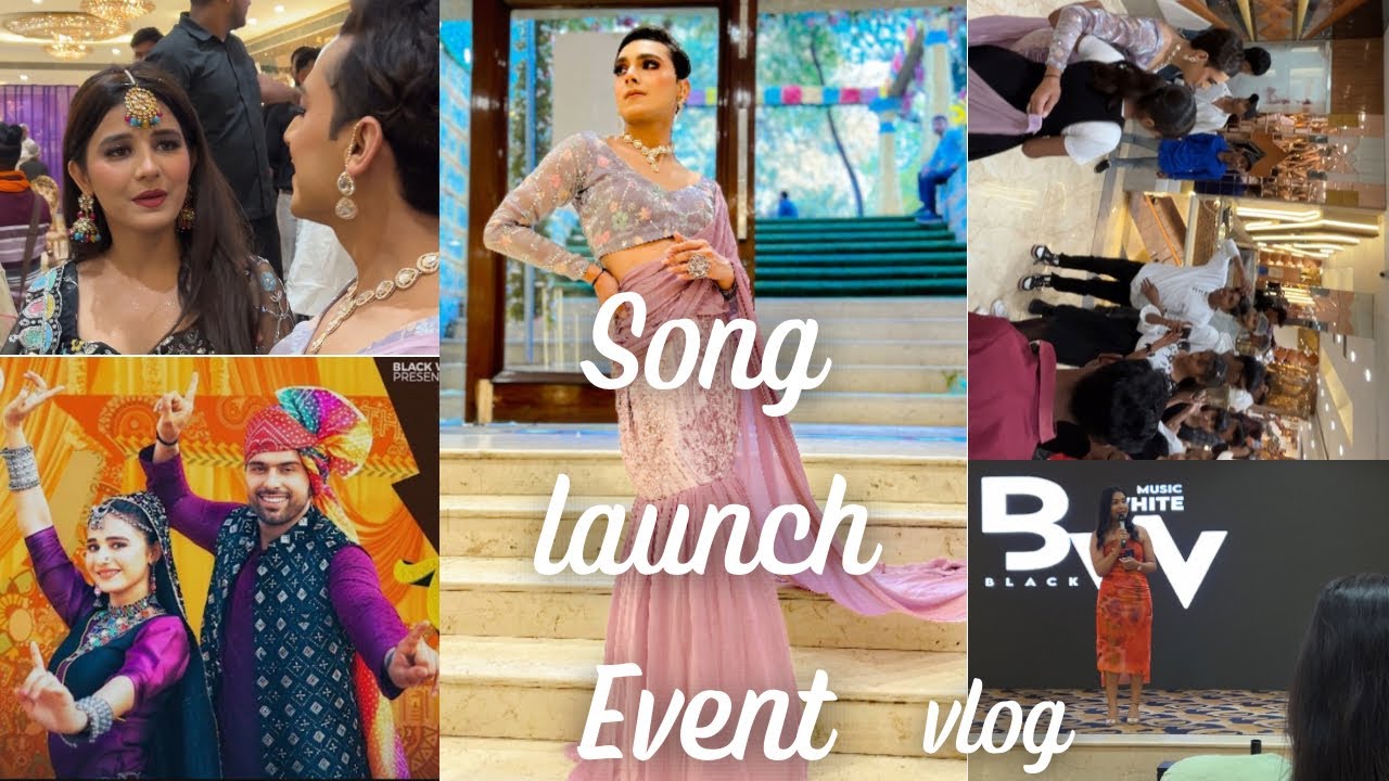 SONG LAUNCH EVENT (VLOG) | MET VIRAL INFLUENCERS | MAKING LOTS OF REELS ...
