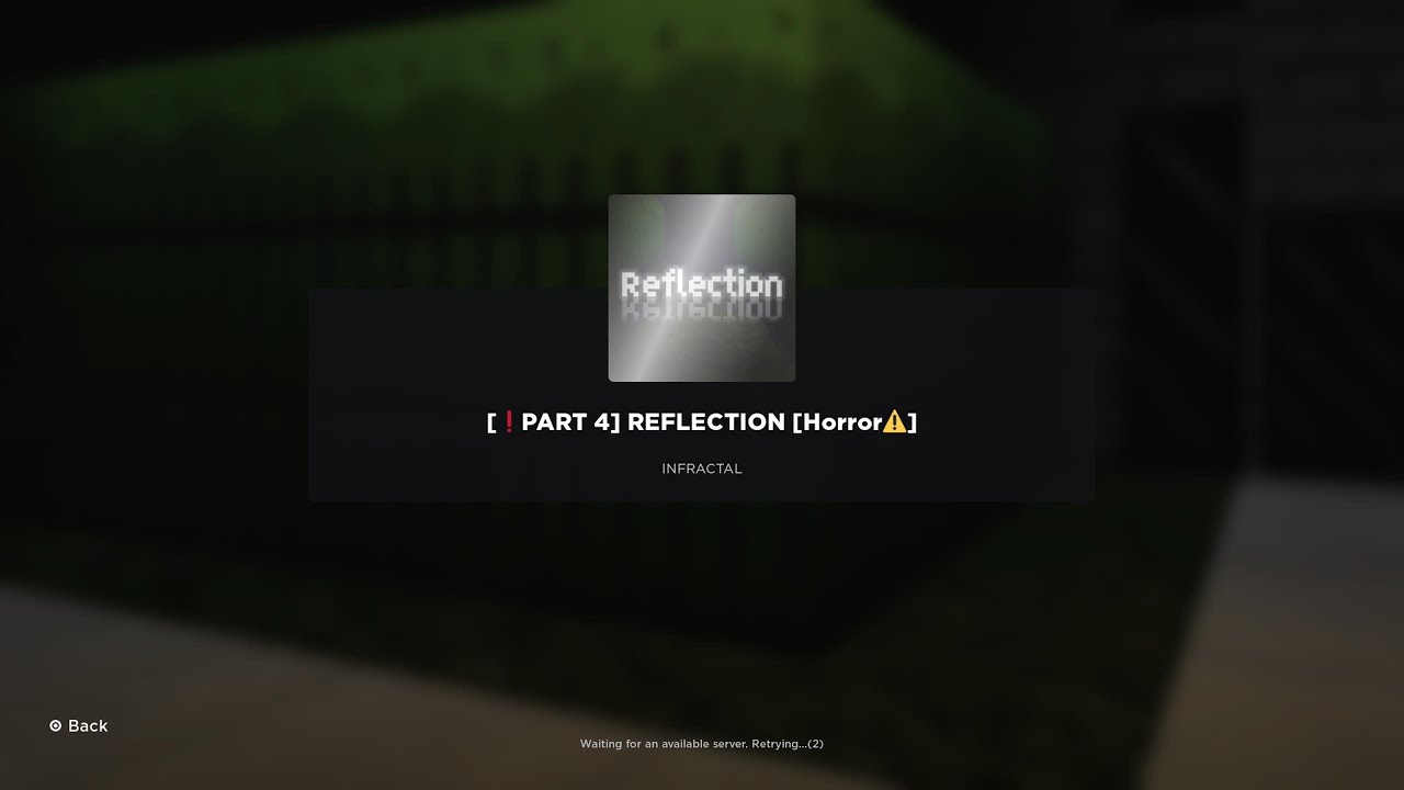 This Roblox game is amazing…-Reflection[horror] - YouTube