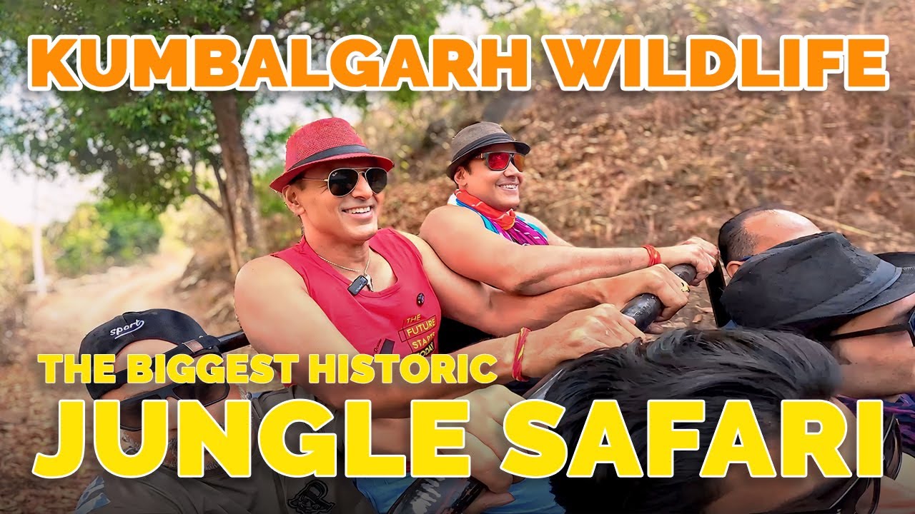 Kumbalgarh Jungle Safari - Travel Day 12 | Funky Tonk India Travel Vlog ...