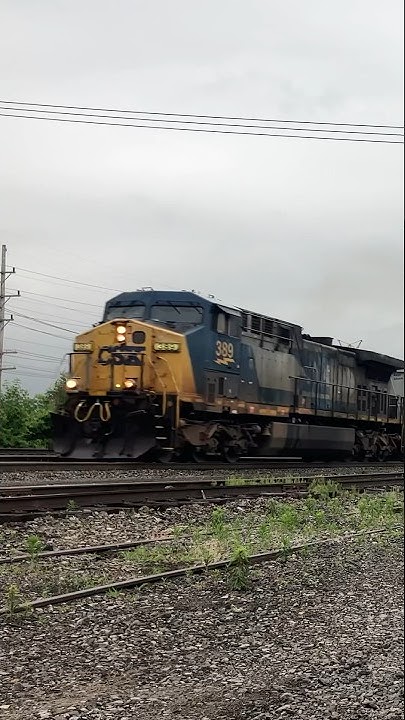 CSX 389 manifest - YouTube