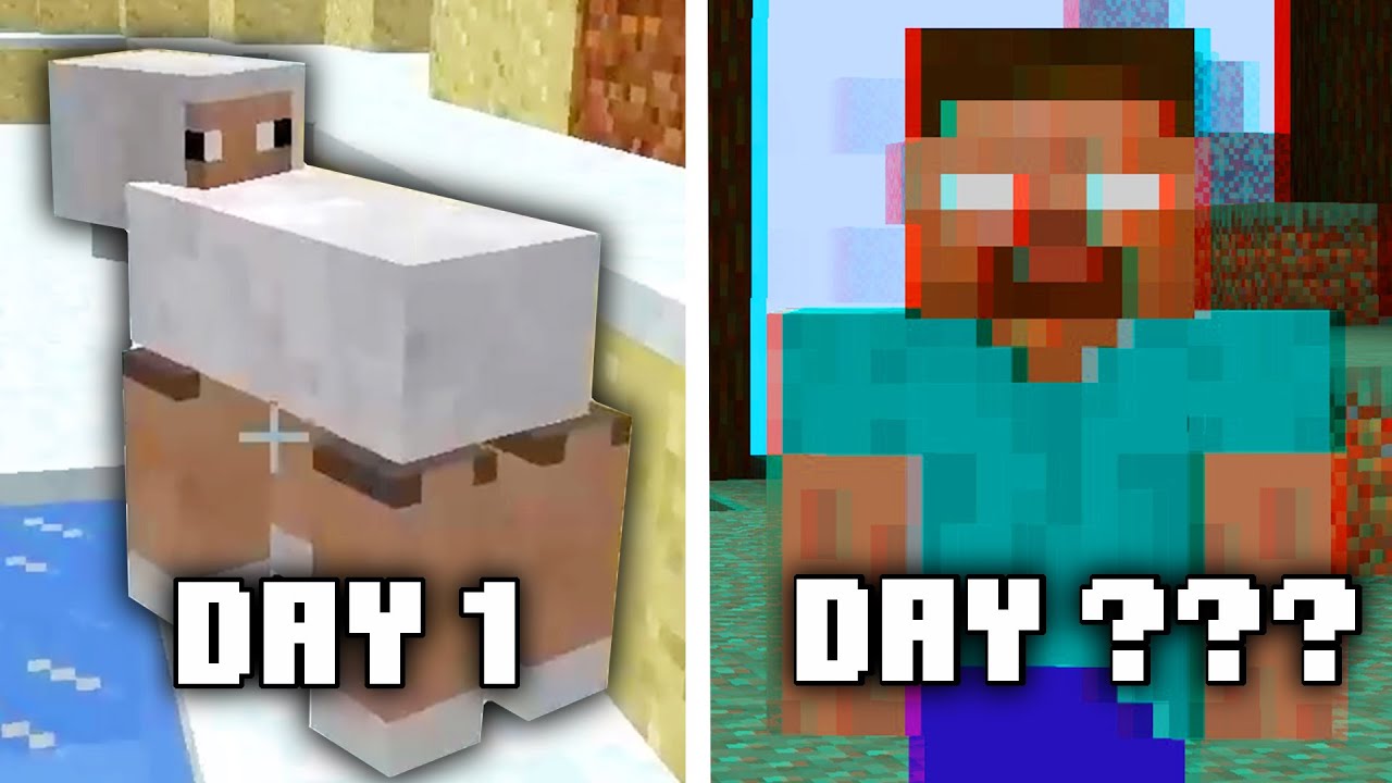 Minecraft Alpha 1.2.7 is TERRIFYING... - YouTube