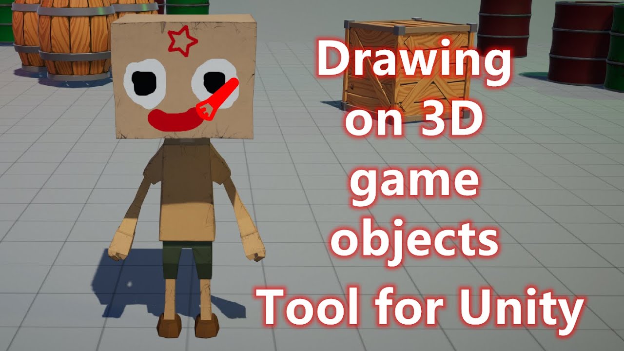 Tool For Unity Drawing On 3d Game Objects Youtube