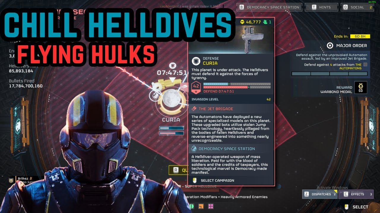 NEW JETPACK BRIGADE VARIANTS | NEW BOT MO! | CHILL HELLDIVES | WEAPON ...