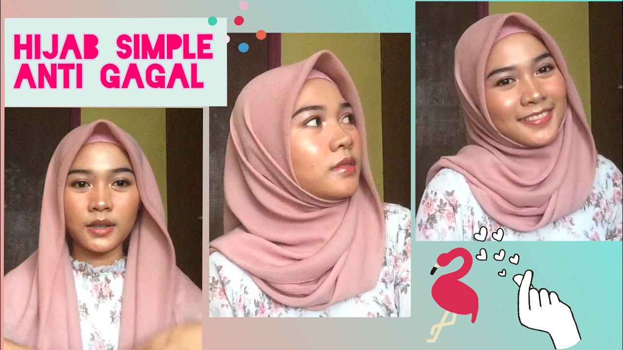 Jilbab Simple tapi Tetap Elegan - YouTube