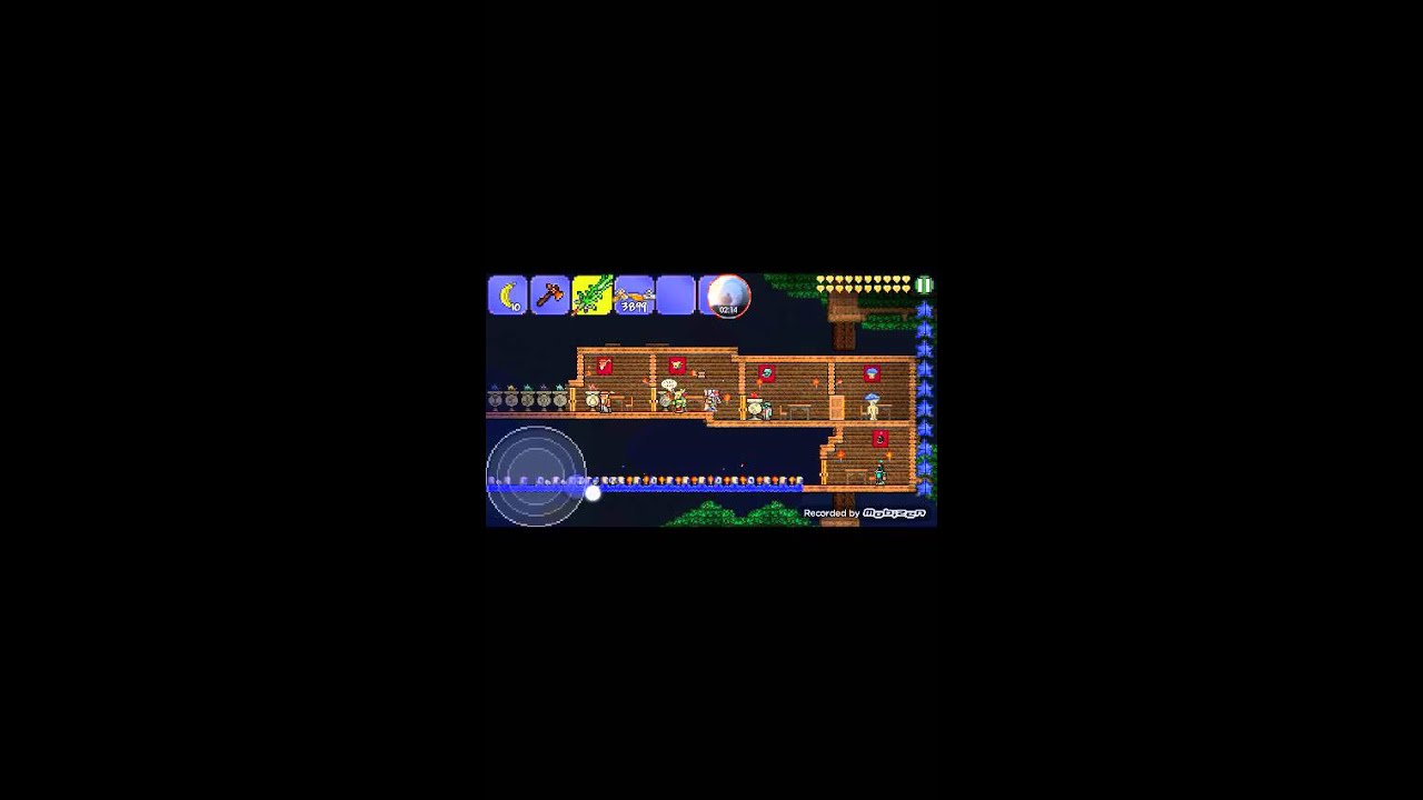 Terraria: how to make mana flower (android ) - YouTube