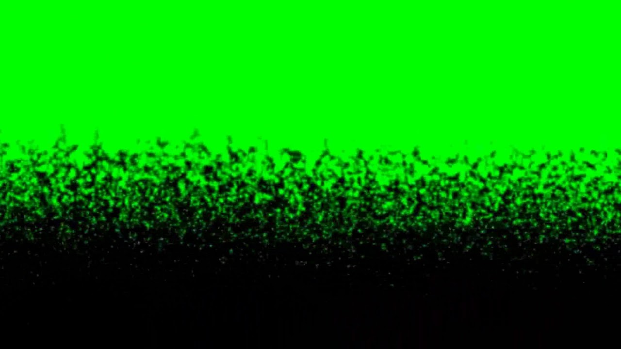 Particles Transition Effect Green Screen - YouTube