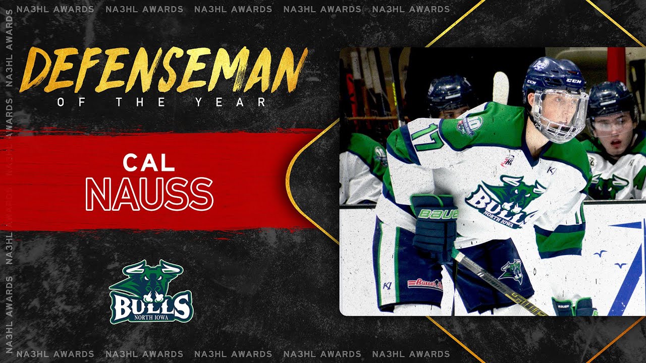 Cal Nauss - NA3HL Defenseman of the Year - YouTube