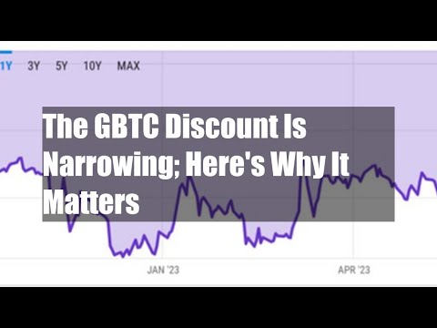 The GBTC Discount Is Narrowing; Here's Why It Matters - YouTube