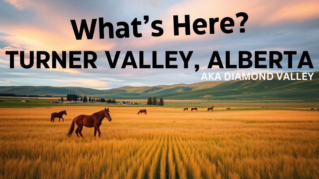 Turner Valley Alberta Diamond Valley Driving Tour | Moving To Alberta ...