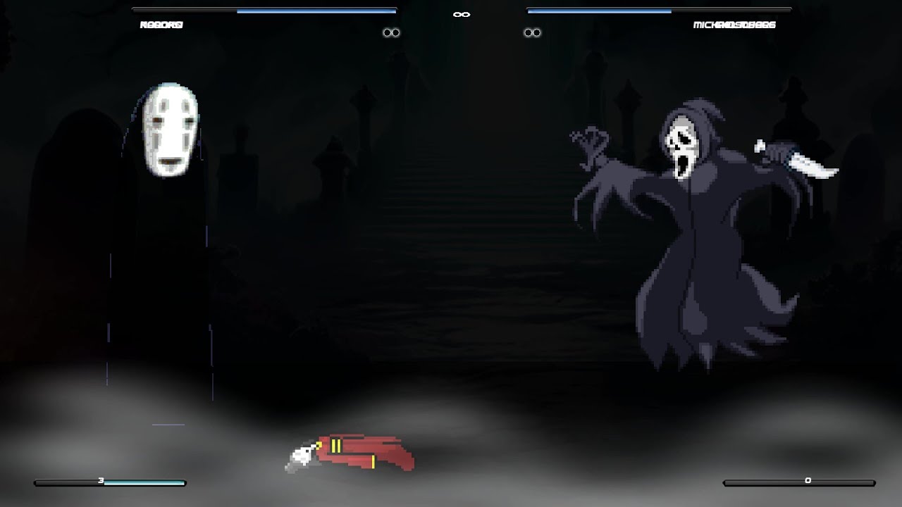 Kaonasi and Noroko Vs Michael Myers and Ghostface | Mugen Fighting ...