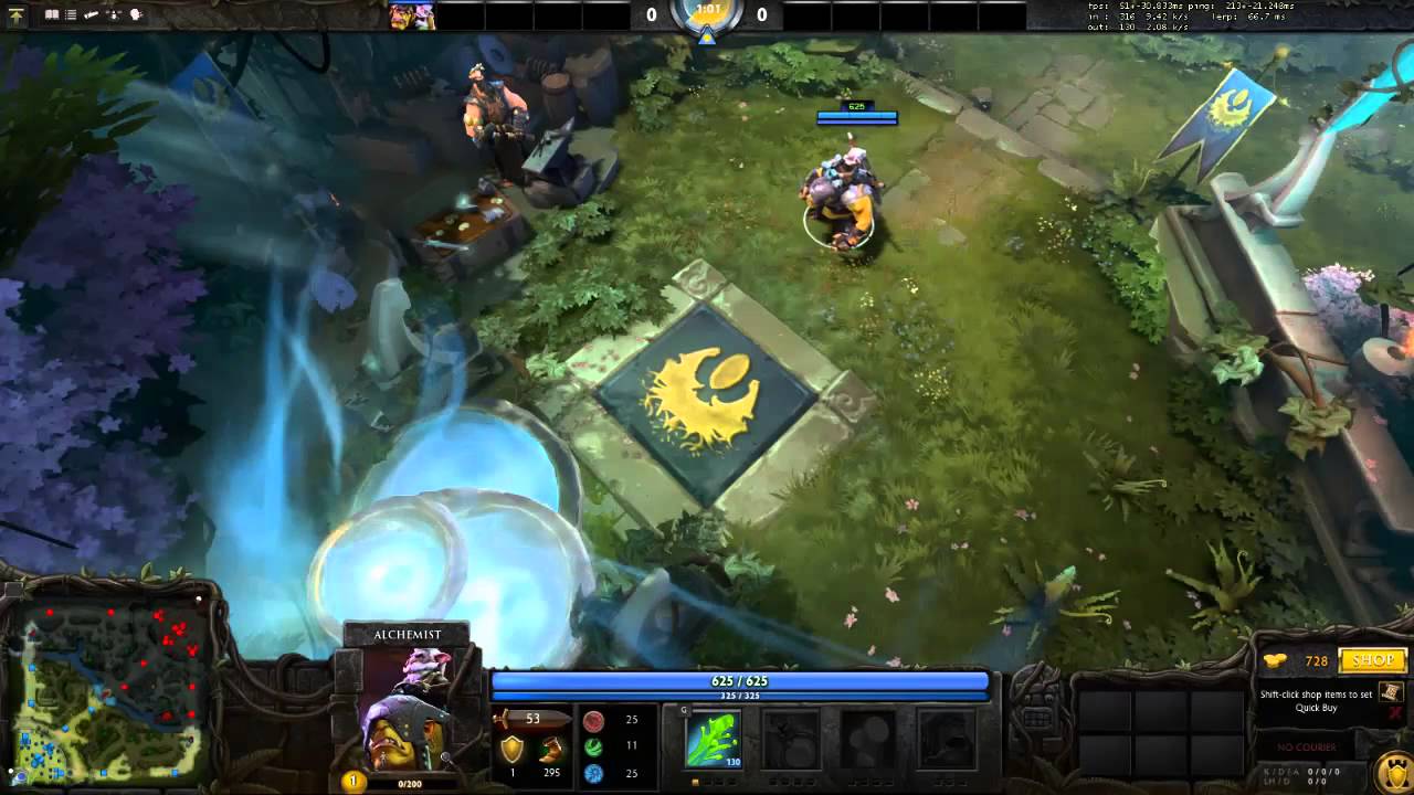 Dota 2 : Ping cheat - YouTube