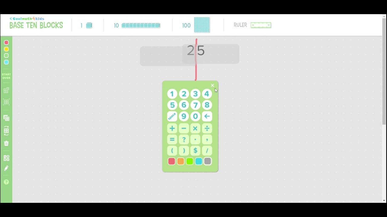 Base Ten Blocks | Manipulatives | Coolmath4Kids - YouTube