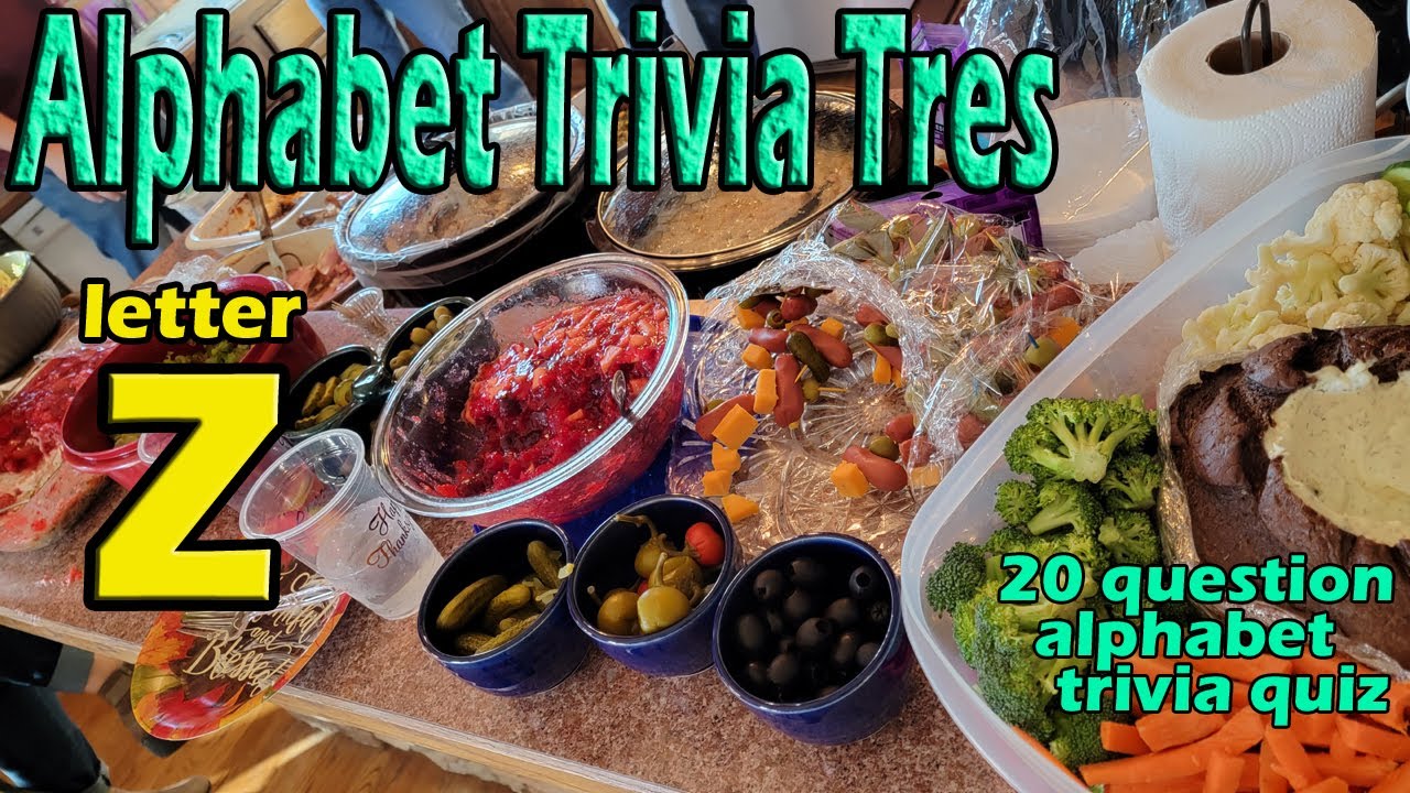 "Z" - ALPHABET TRIVIA TRES - 20 Answers that start with "Z" {ROAD ...
