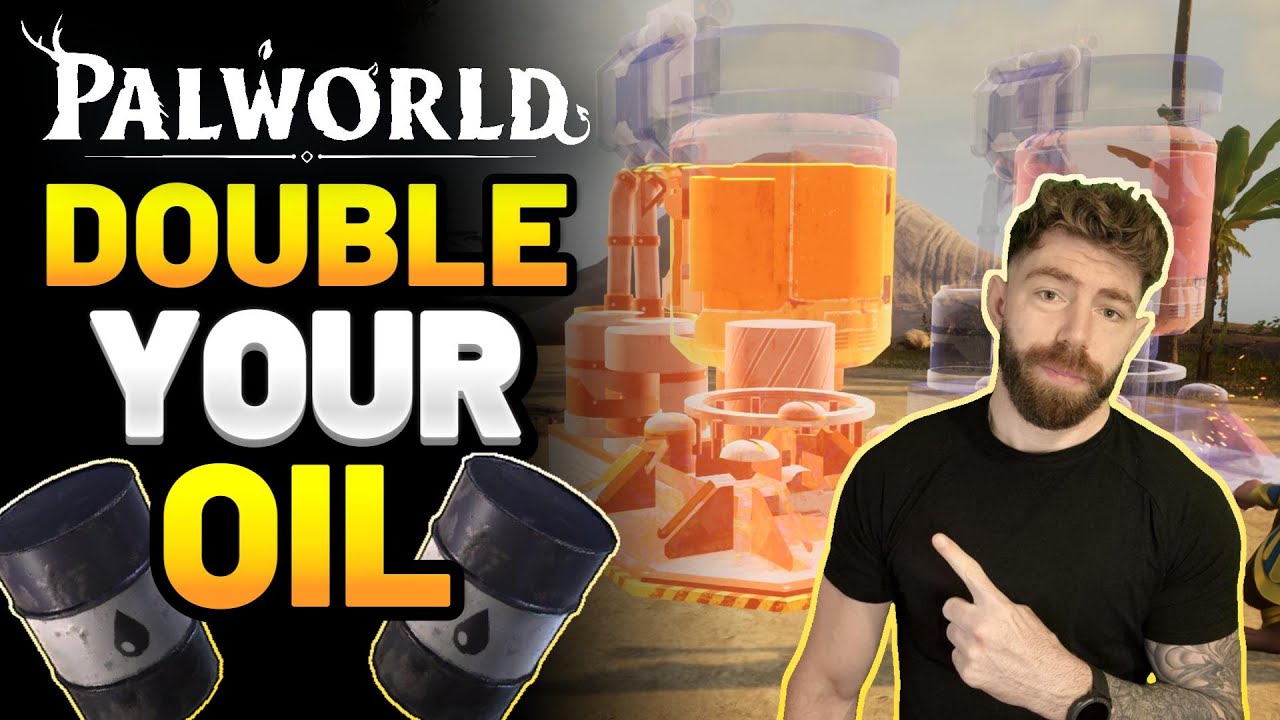 Palworld - How to Place Double Oil Extractors - YouTube