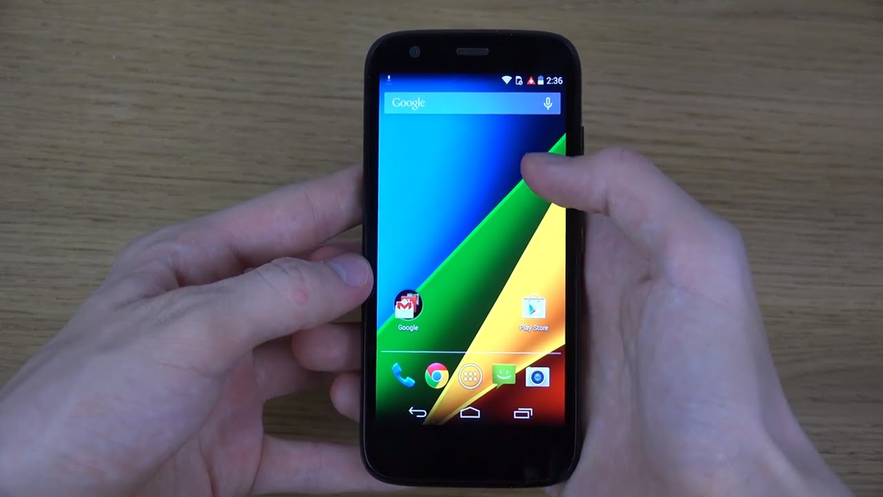 Motorola Moto G 4G LTE - First Look (4K) - YouTube