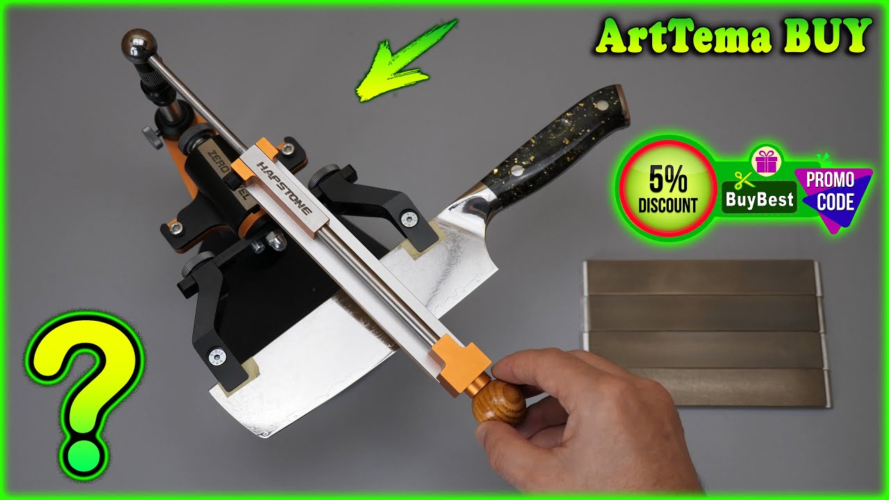 This tool will make your knives razor sharp | Knife Sharpener HAPSTONE ...