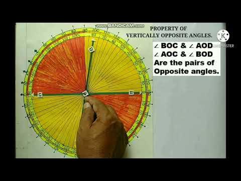 Vertically opposite angles, Maths working model.ACVM Maths Lab. sub - maths (acvm) - YouTube