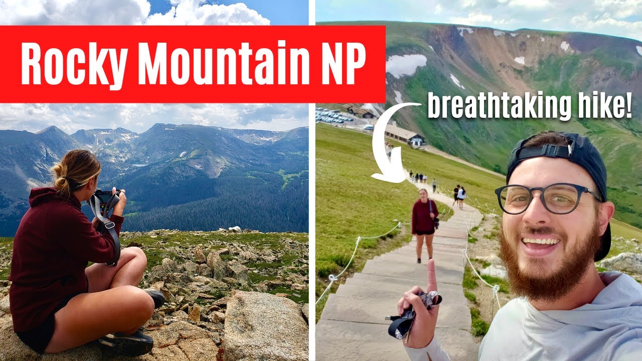 DRIVING THE TRAIL RIDGE ROAD IN ROCKY MOUNTAIN NATIONAL PARK: Colorado ...
