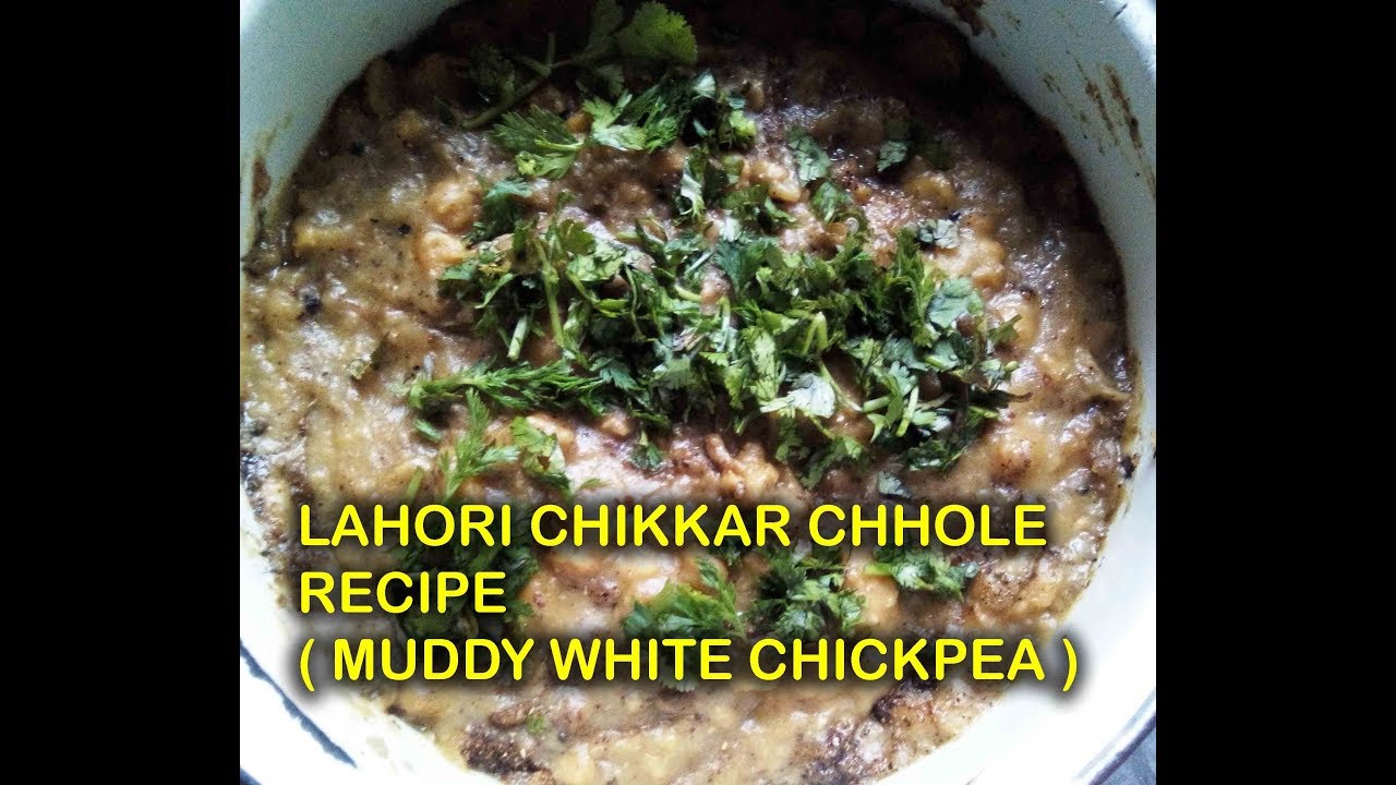 kali mirch wale lahori chikkar chhole recipe nashtay wale naan chanay ...