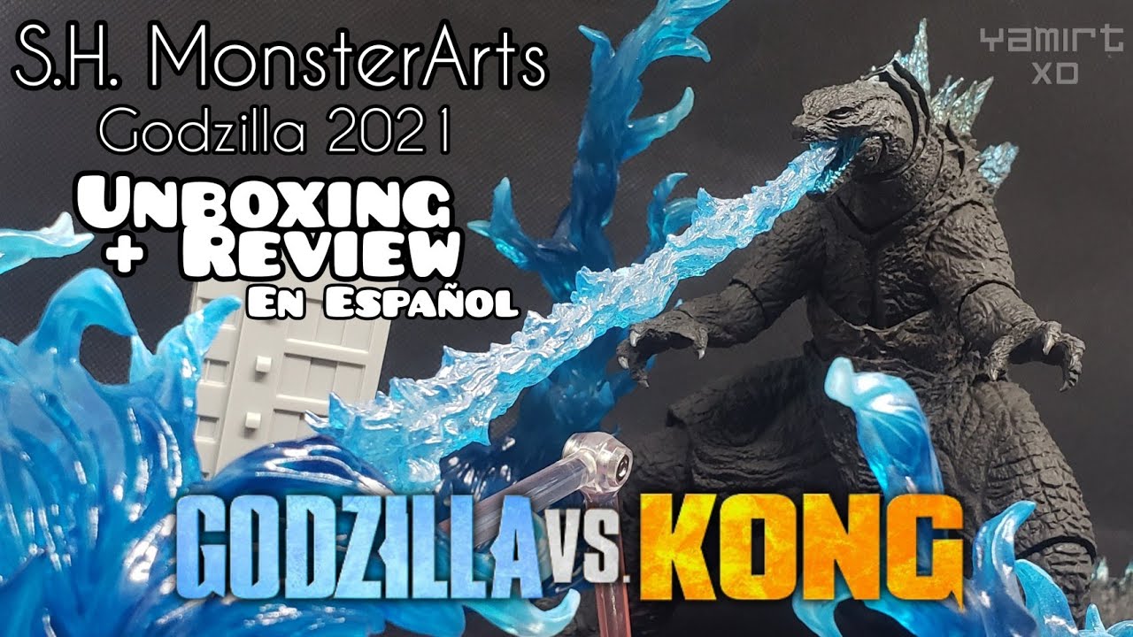 S.H. MonsterArts: Godzilla 2021From Godzilla vs Kong | Unboxing ...