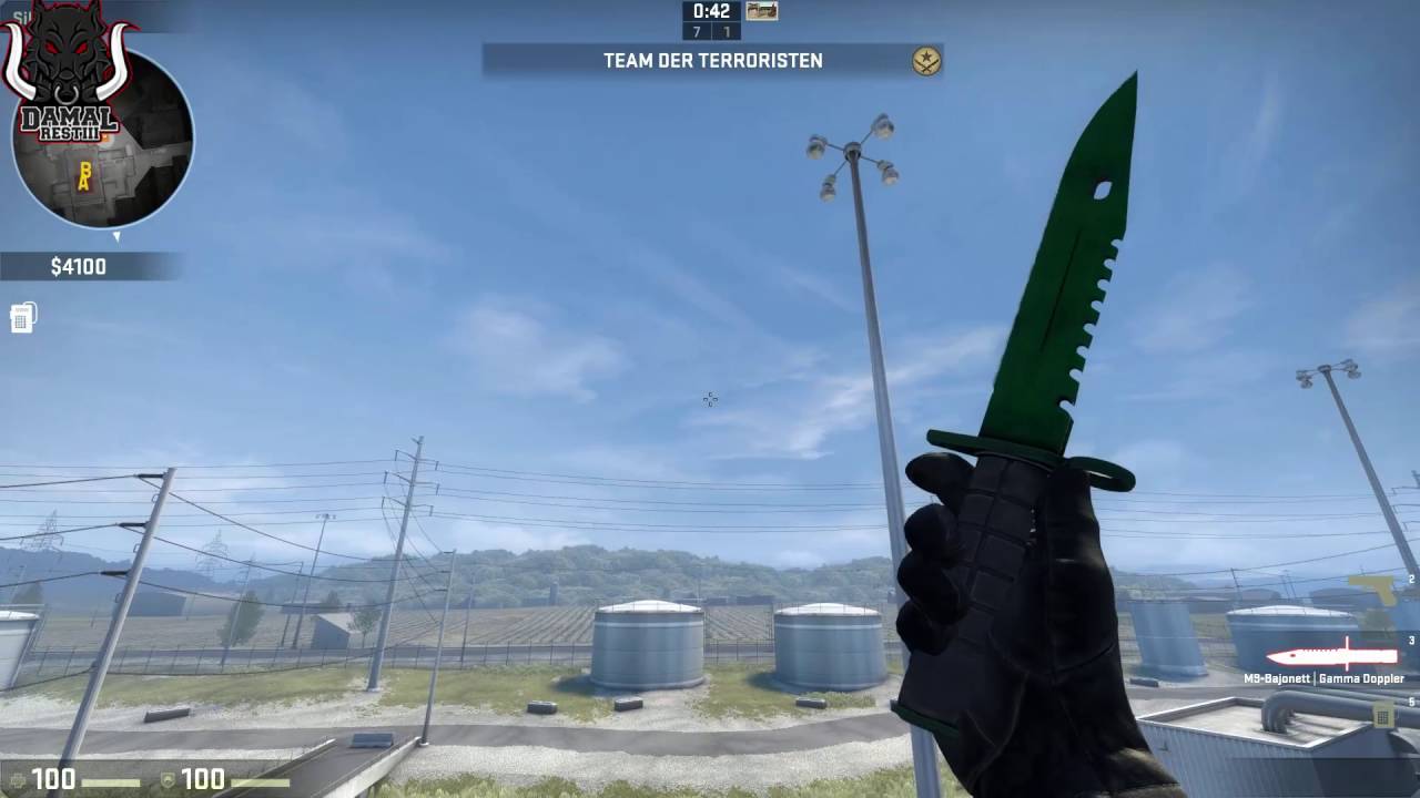 CS:GO| M9 Gamma Doppler Emerald |NewKNife| - YouTube