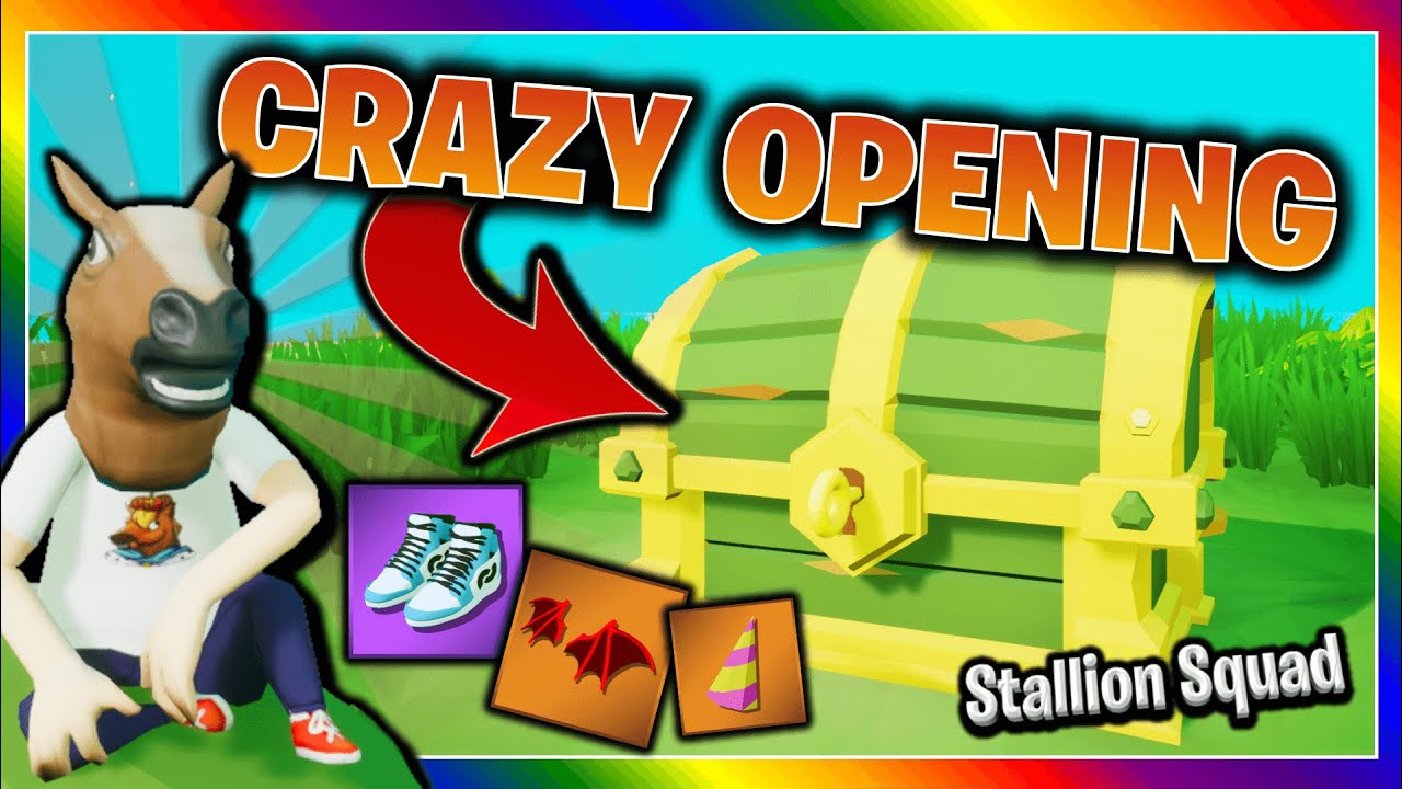 Crazy case opening in Stallion Squad (beta footage never seen before ...