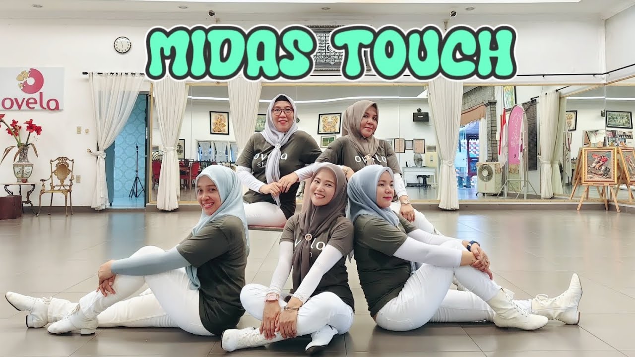 MIDAS TOUCH Line Dance [ DJASMINE CLASS - YouTube