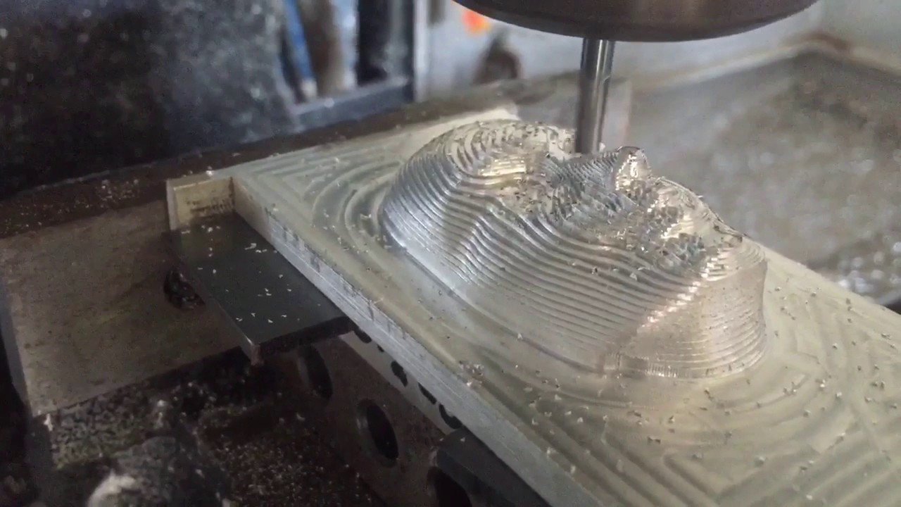 3D milling bobcad - YouTube