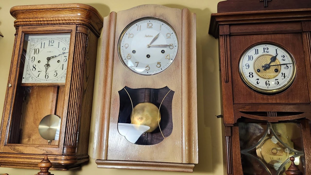 Reguladora Westminster/Ave Maria de Fatima Dual Chime Box Wall Clock ...