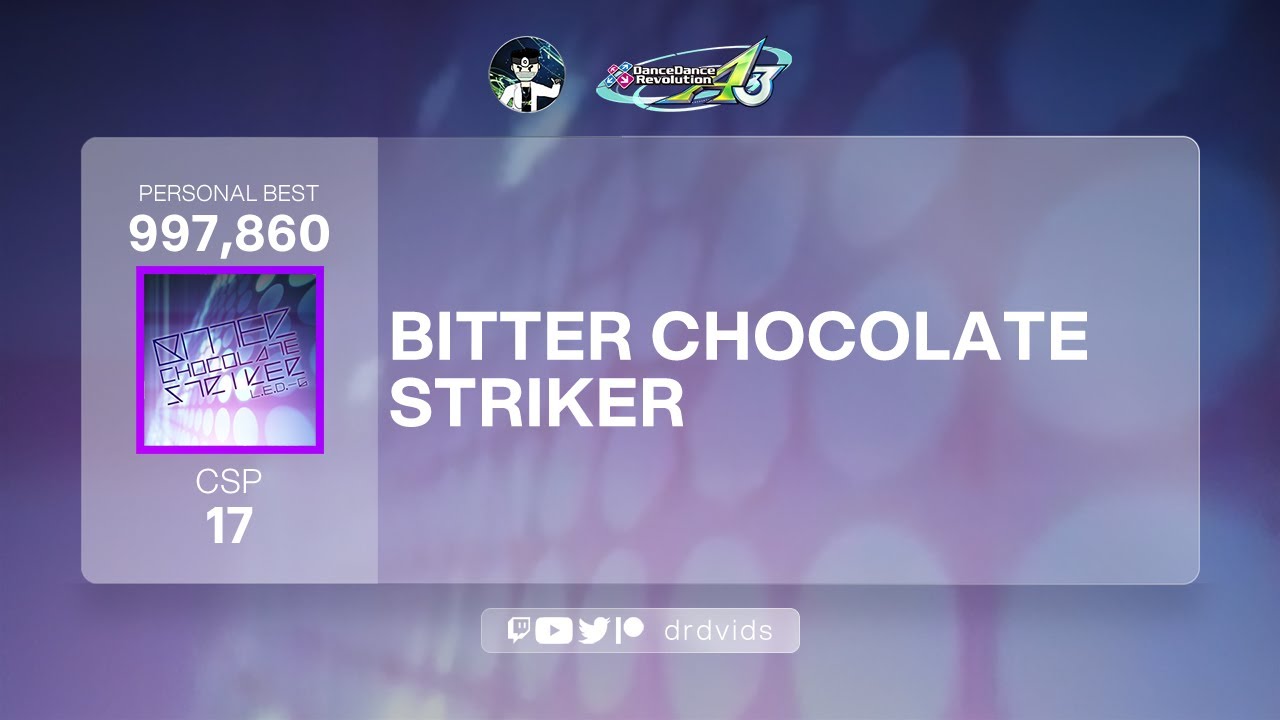 BITTER CHOCOLATE STRIKER CSP 997,860 DDR A3 2023 - YouTube