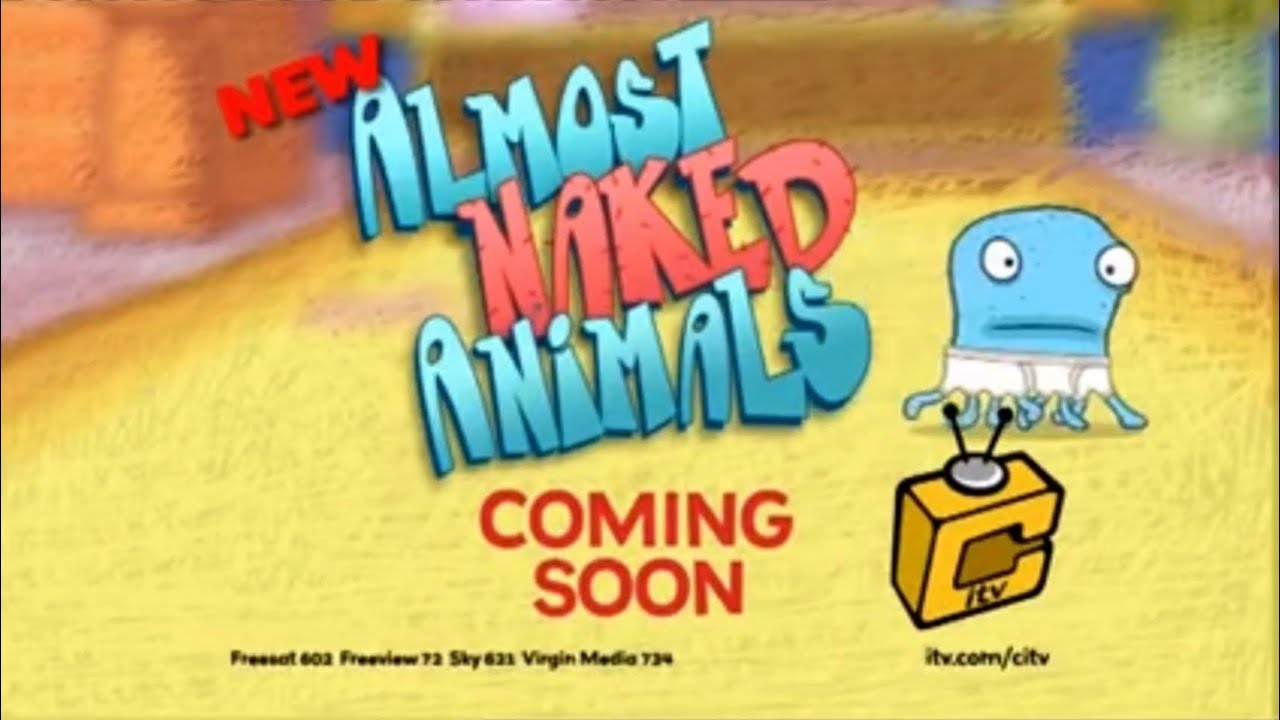 CITV - Almost Naked Animals Coming Soon Promo (2011) - YouTube