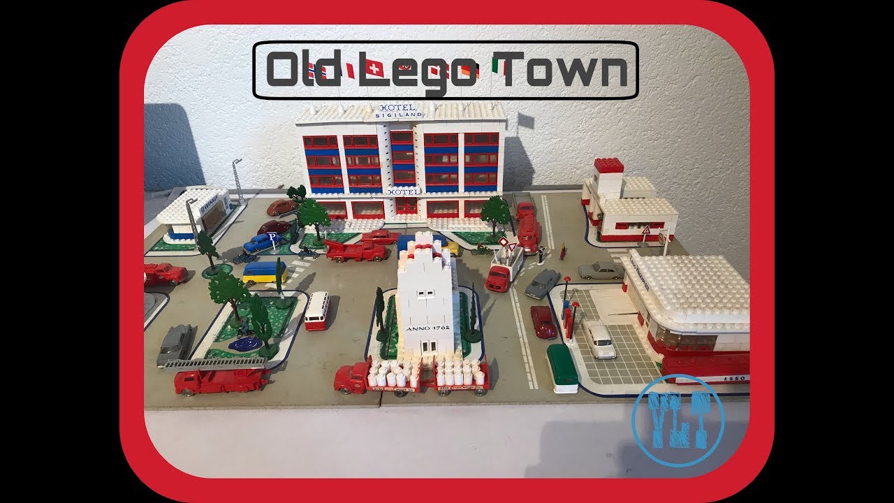 Old Vintage Lego Town / 1:87 Cars - YouTube