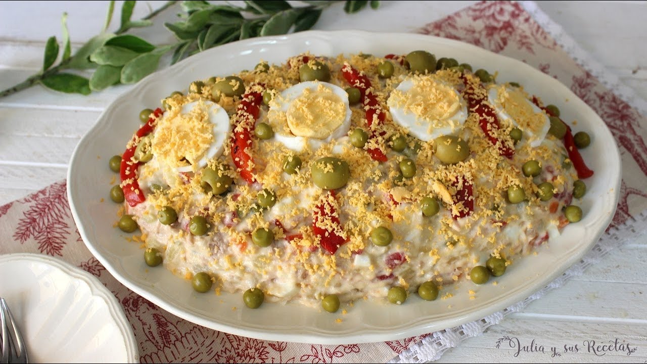 Ensaladilla rusa😋LA RECETA QUE TRIUNFA EN CASA! - YouTube