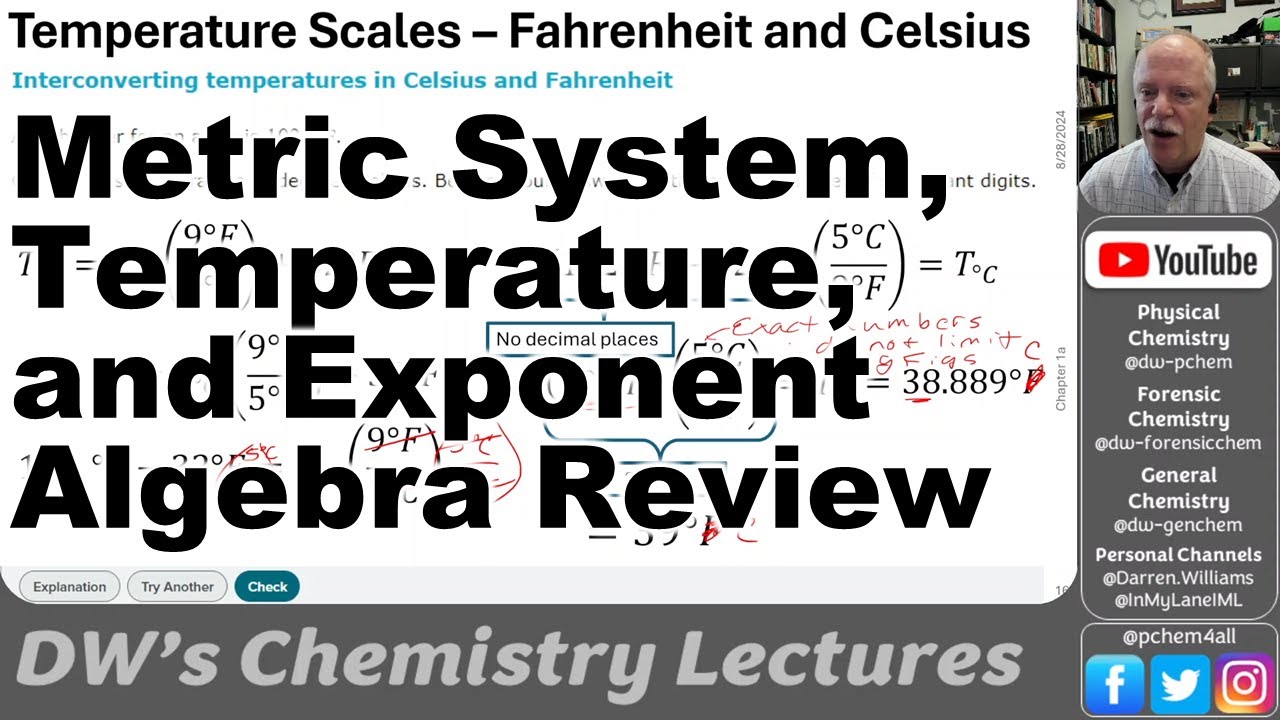 1411 L02 Metric System Review, Temperature Scales, and Sig Figs 2024 ...